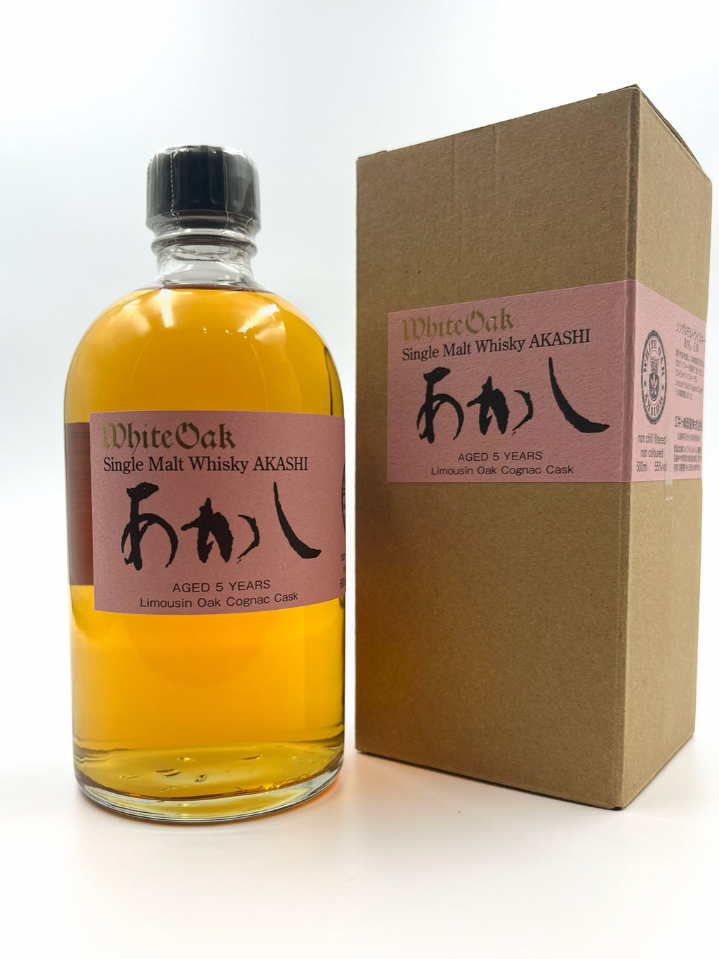 Akashi 5 Year Old Single Malt Whisky - Limousin Cognac Oak Cask – Whiskypto