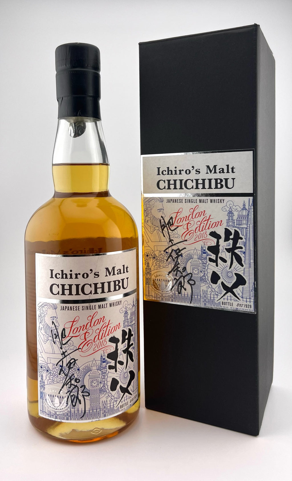 Ichiro's Malt Chichibu - London Edition 2018 Signed by Ichiro Akuto ...